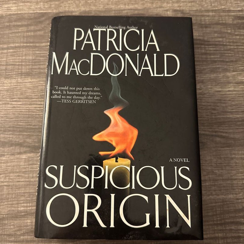 Suspicious Origin by Patricia J. MacDonald, Hardcover | Pangobooks