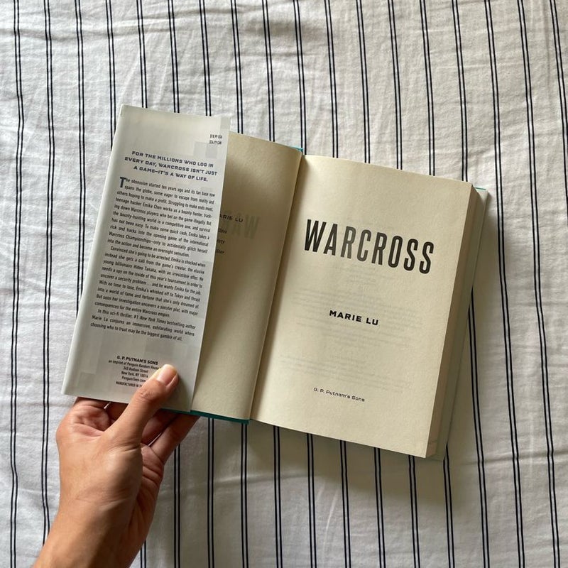 Warcross by Marie Lu, Hardcover | Pangobooks