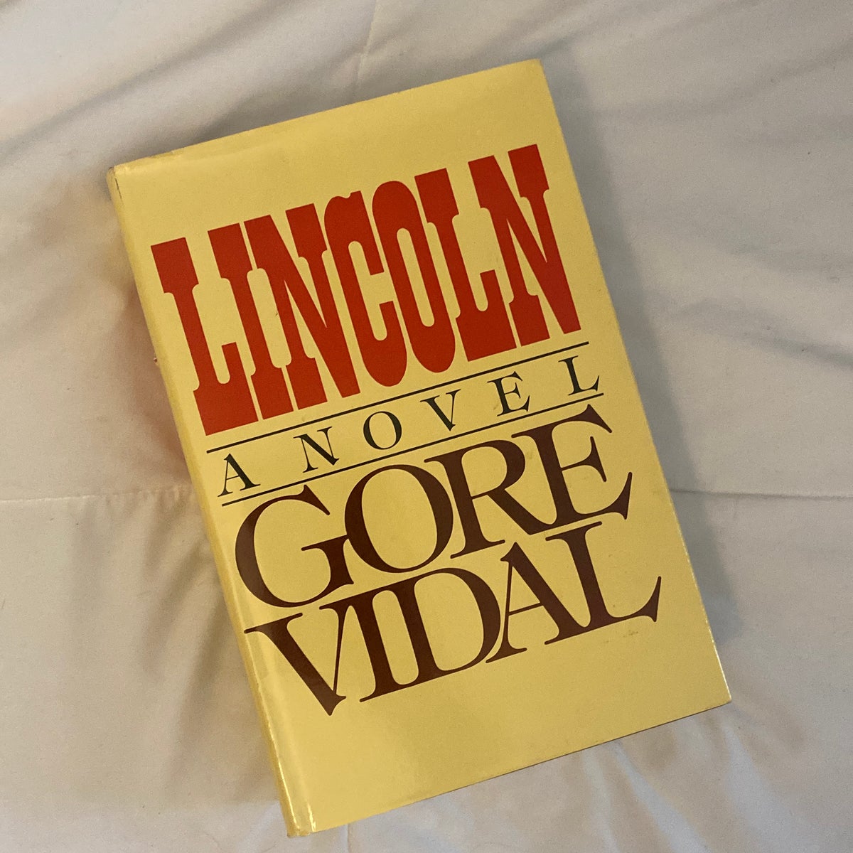 Lincoln by Gore Vidal