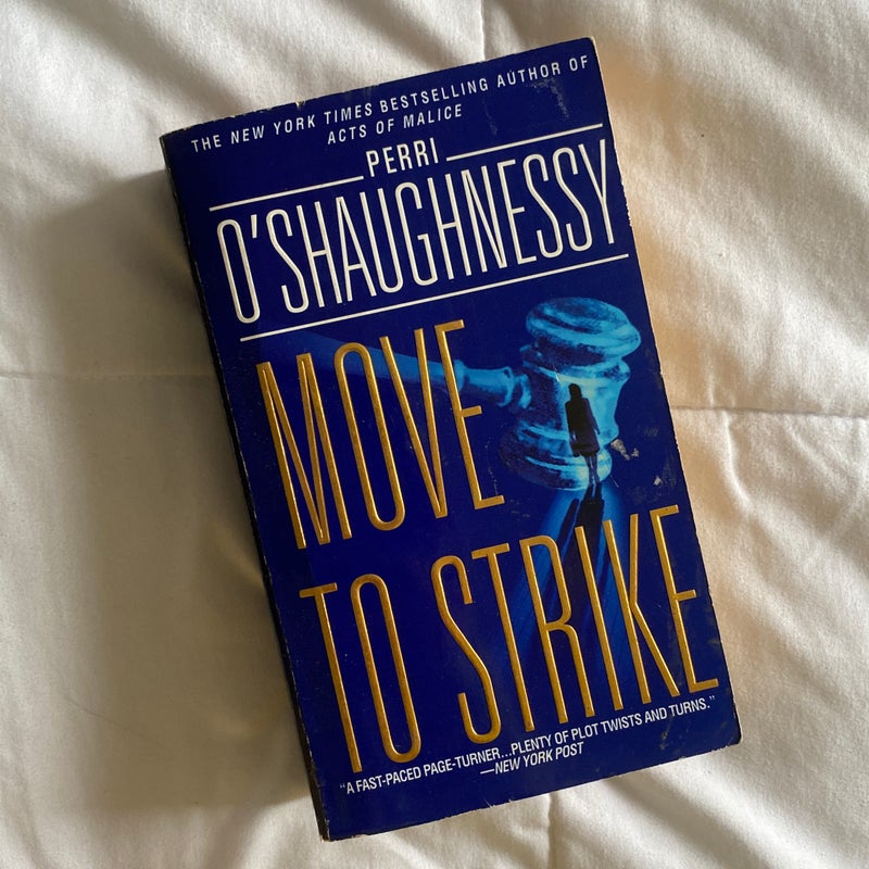 Move to Strike by Perri O'Shaughnessy