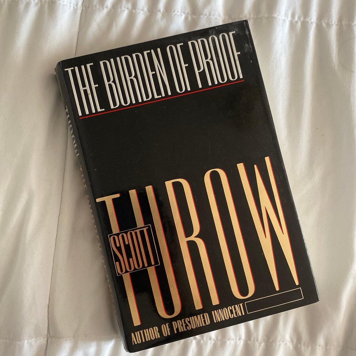 The Burden of Proof by Scott Turow