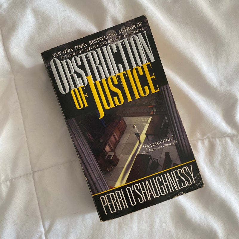 Obstruction of Justice by Perri O'Shaughnessy