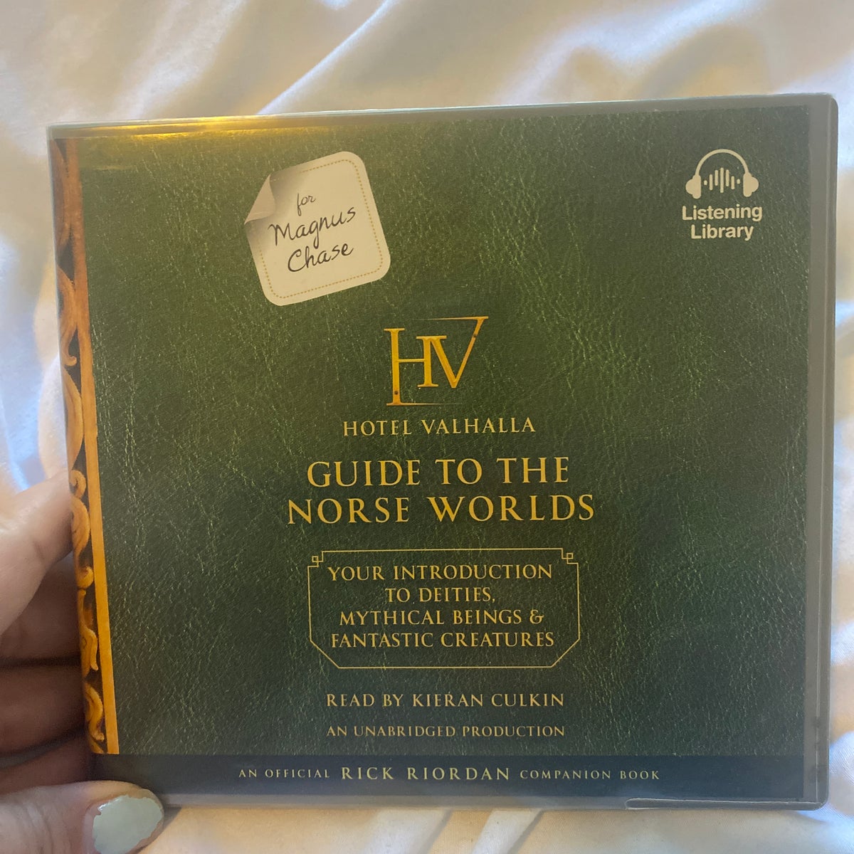 (Audiobook) For Magnus Chase: the Hotel Valhalla Guide to the Norse ...