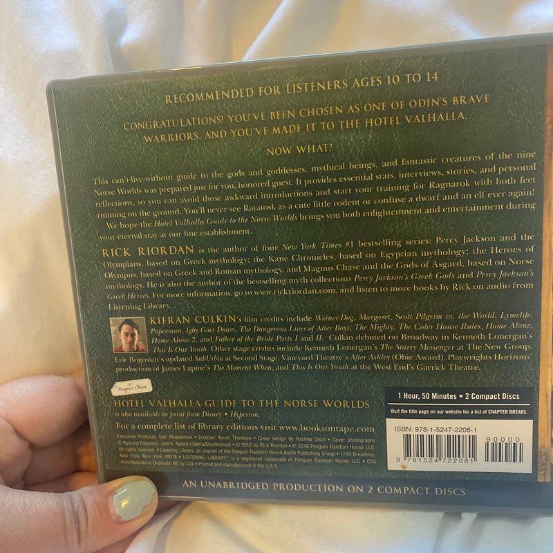 (Audiobook) For Magnus Chase: the Hotel Valhalla Guide to the Norse ...