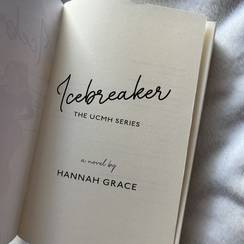 Icebreaker (self-published OOP cover) by Hannah Grace, Paperback ...