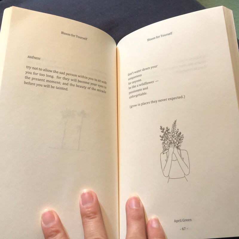 Bloom for Yourself by April Green, Paperback | Pangobooks
