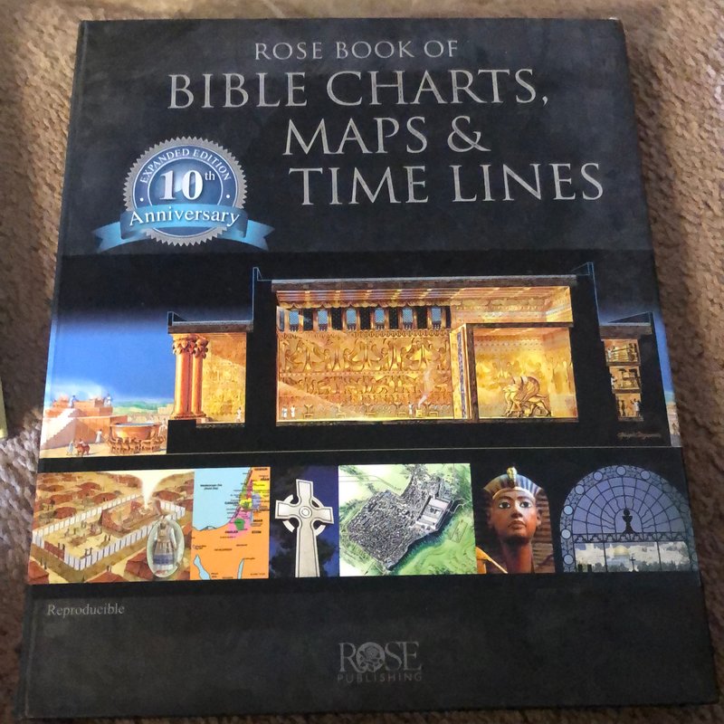 Rose Book of Bible Charts, Maps, and Time Lines by Rose Publishing Staff