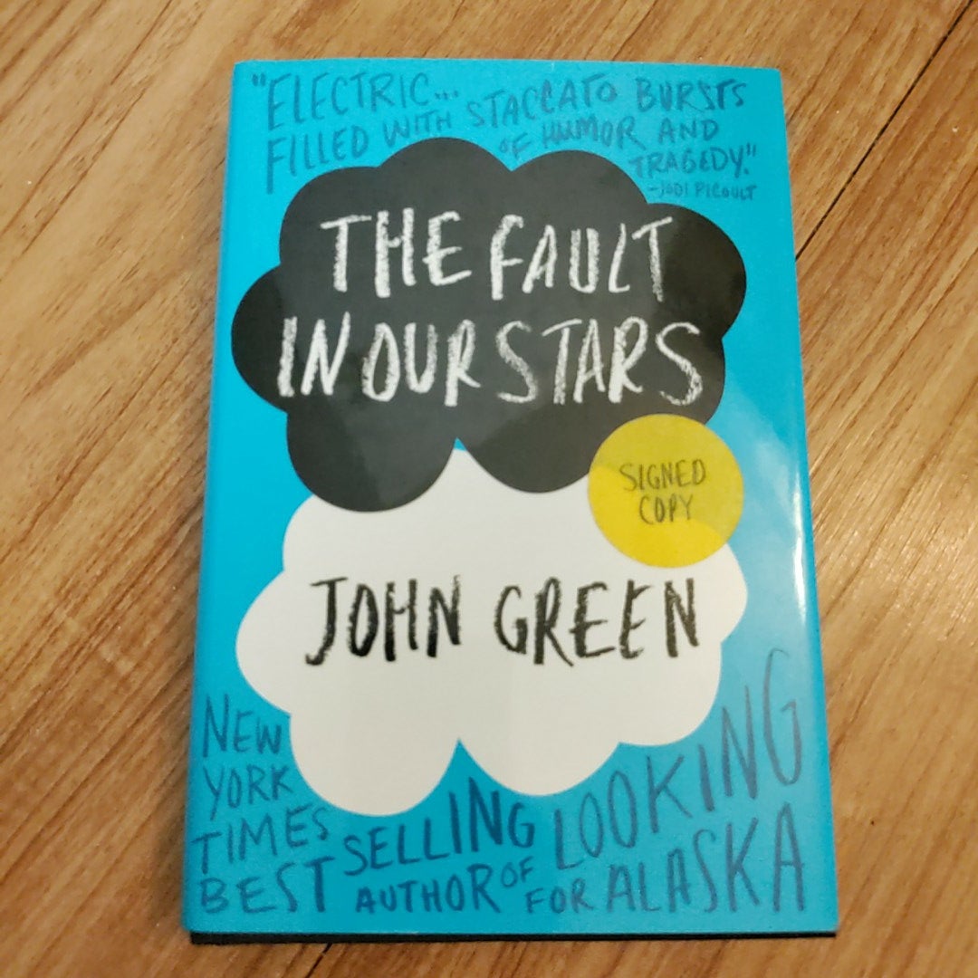 The Fault in Our Stars Signed by John Green Hanklerfish by John Green ...