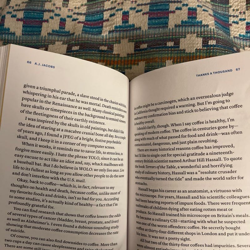 Thanks a Thousand by A. J. Jacobs