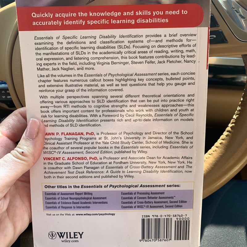 Essentials of Specific Learning Disability Identification by Dawn P. Flanagan, Paperback ...