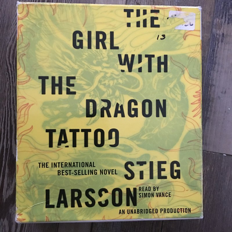 The Girl with the Dragon Tattoo by Stieg Larsson