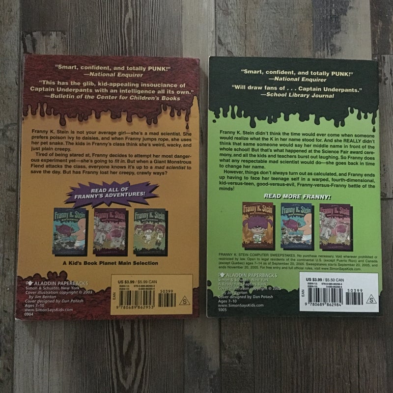 Franny K. Stein Books - 3 in All by Jim Benton, Paperback | Pangobooks