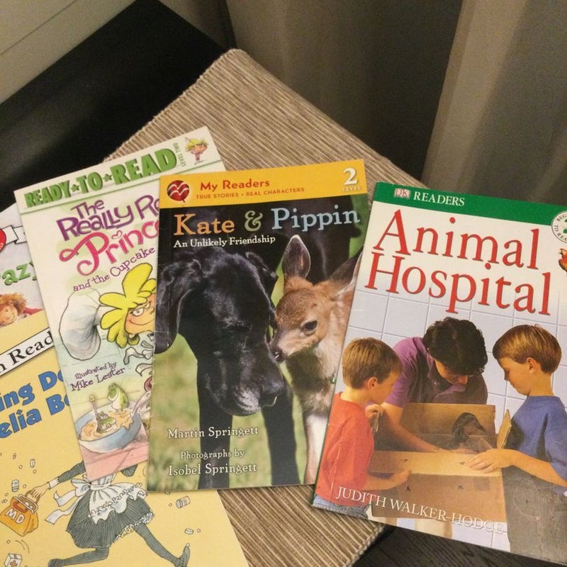 Girls Bundle I Can Read, Hello Reader, Step into Reading 8 BOOKS by ...