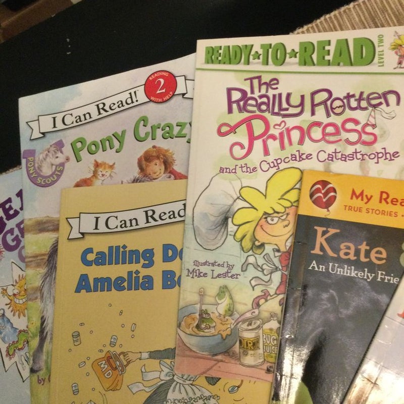 Girls Bundle I Can Read, Hello Reader, Step into Reading 8 BOOKS by ...