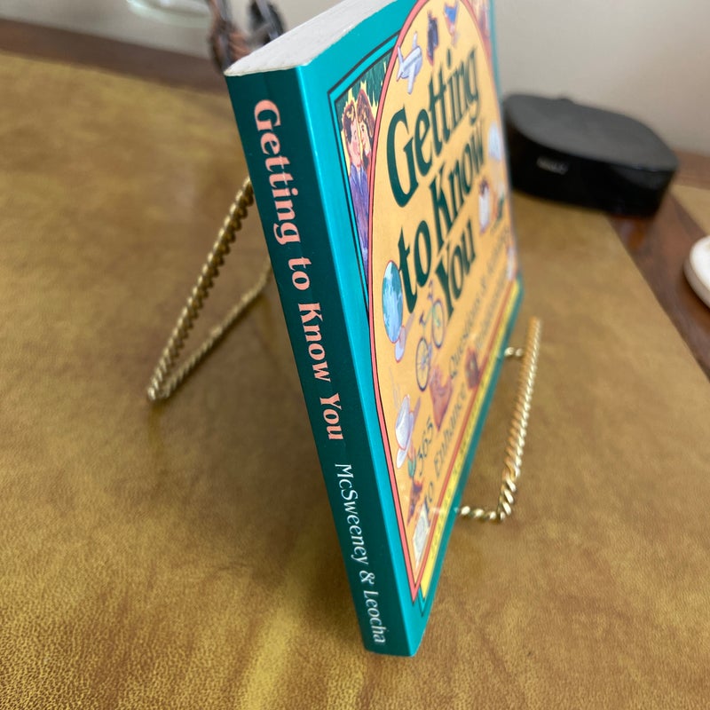 Getting to Know You by Jeanne McSweeney, Charles Leocha