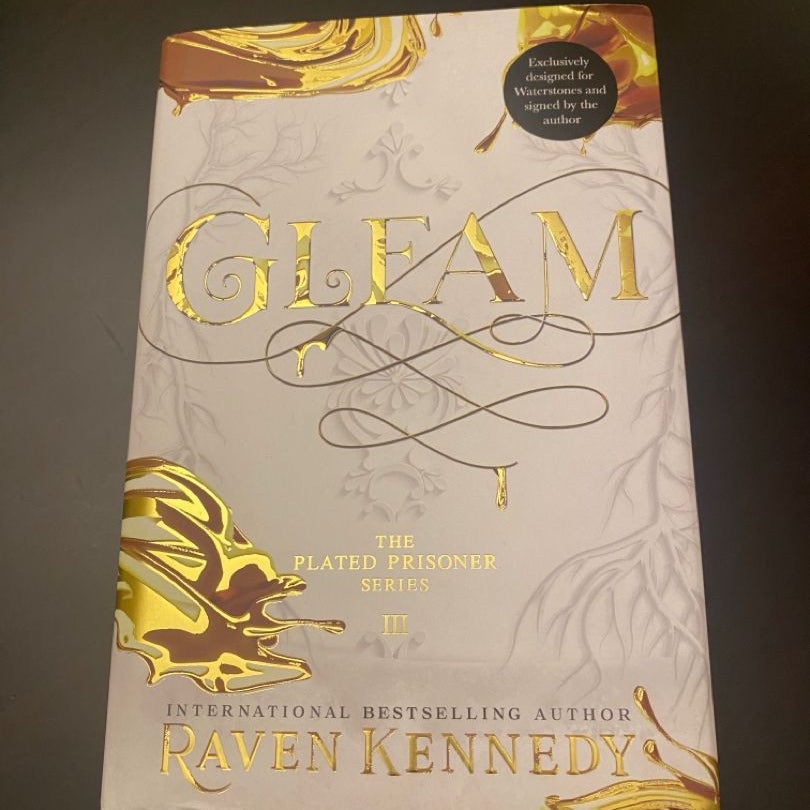 Waterstones Gleam Raven Kennedy Signed Special Edition by Raven Kennedy ...