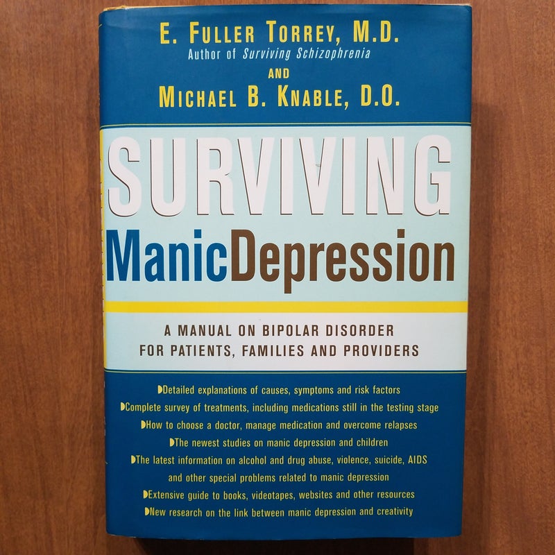 Surviving Manic Depression by E. Fuller Torrey | Pangobooks
