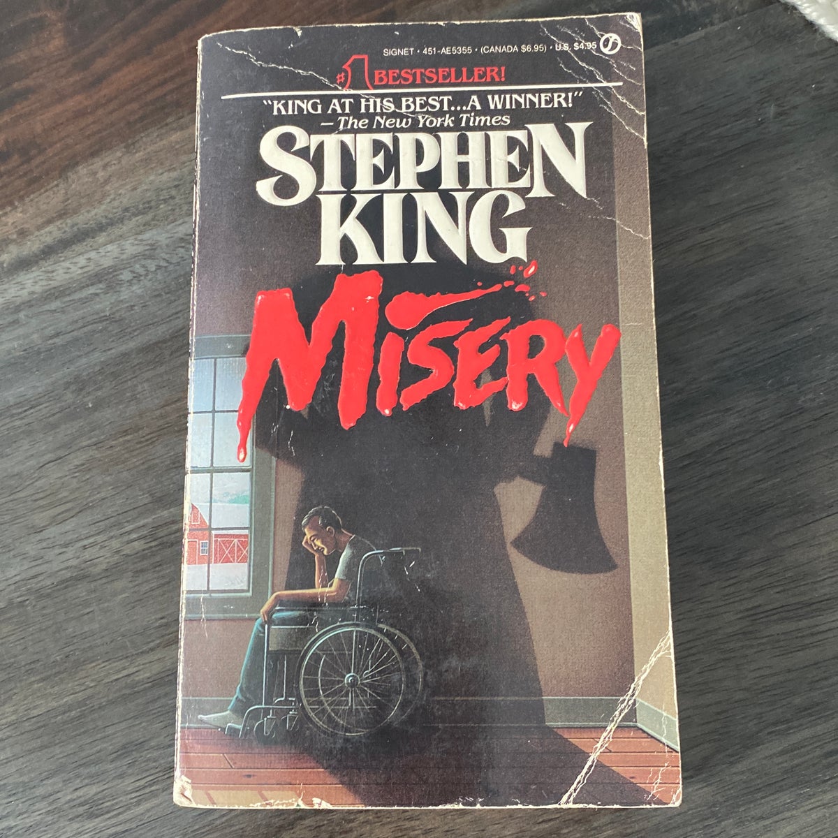 Misery by Stephen King, Paperback | Pangobooks