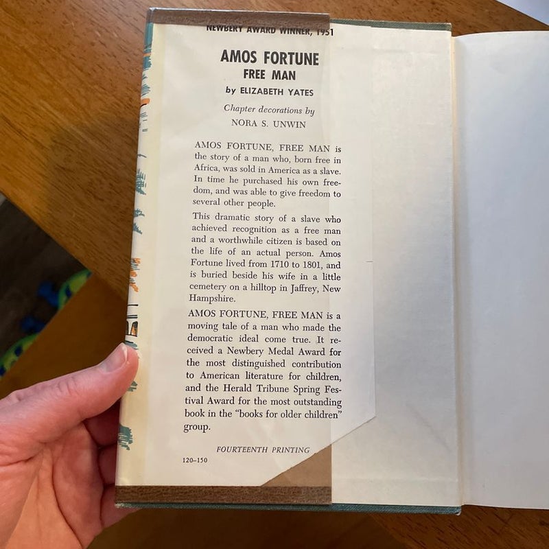 Amos fortune free man by Elizabeth Yates , Hardcover | Pangobooks