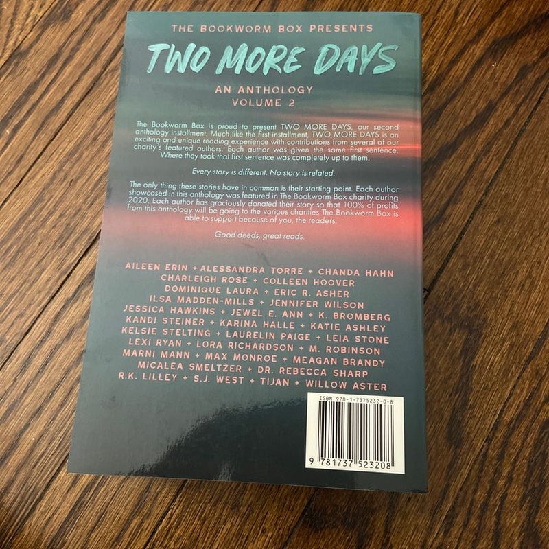 Two More Days: Anthology by Various Authors, Paperback | Pangobooks