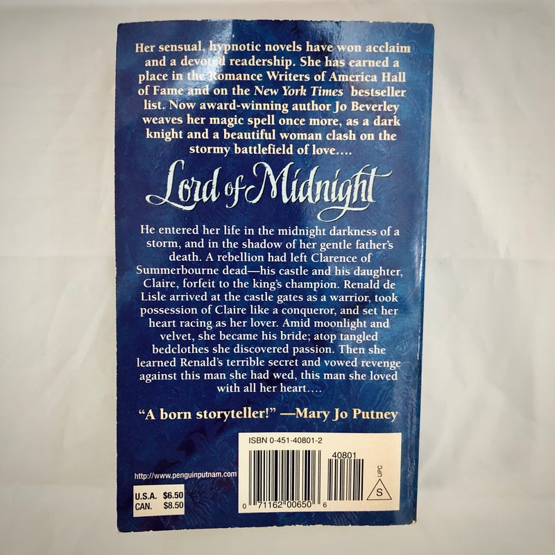 Lord of Midnight by Jo Beverley, Paperback | Pangobooks