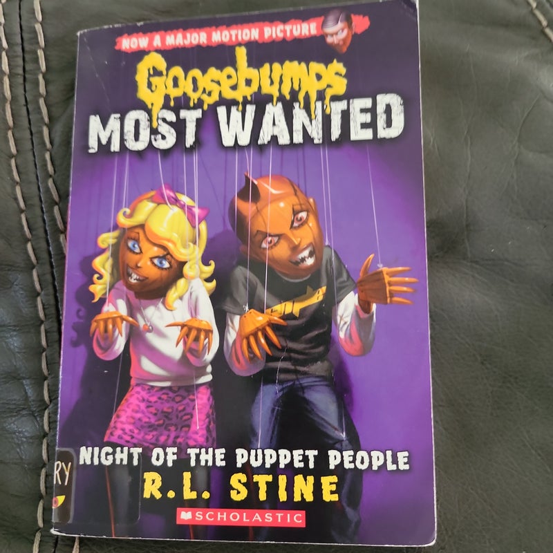 Night of the Puppet People (Goosebumps Most Wanted #8) by R. L. Stine