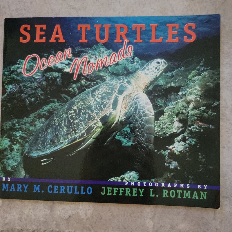 Sea Turtles - Ocean Nomads by Houghton Mifflin Company Staff, Paperback ...