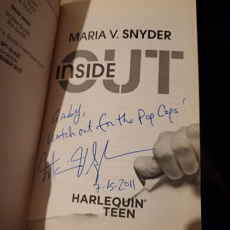 Inside Out by Maria V. Snyder
