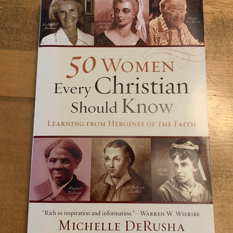 50 Women Every Christian Should Know by Michelle DeRusha, Paperback ...
