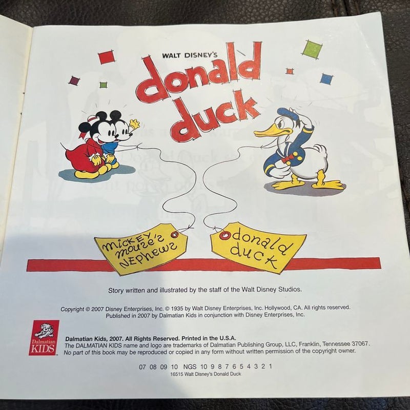 Walt Disney’s Donald Duck Vintage Storybook by Walt Disney, Paperback ...