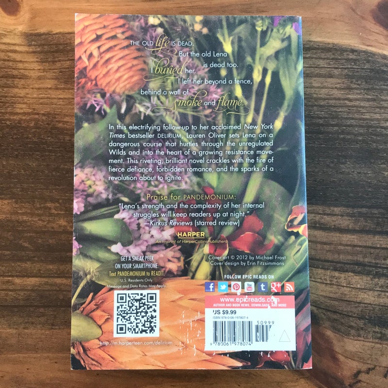 Pandemonium by Lauren Oliver, Paperback | Pangobooks