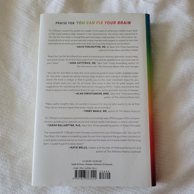 You Can Fix Your Brain by Tom O'Bryan | Pangobooks