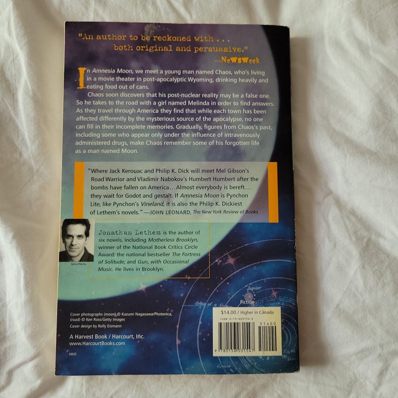 Amnesia Moon by Jonathan Lethem, Paperback | Pangobooks