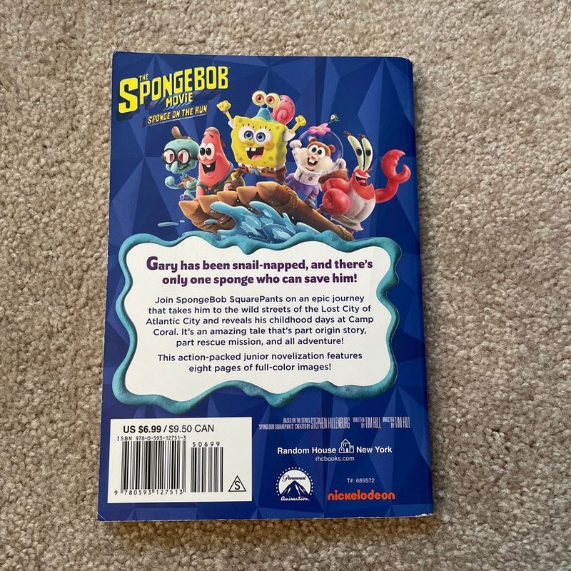 The SpongeBob Movie: Sponge on the Run: the Junior Novelization ...