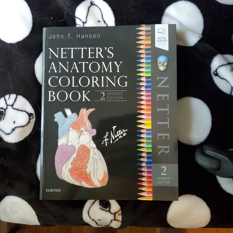 Netter's Anatomy Coloring Book Updated Edition by John T. Hansen ...