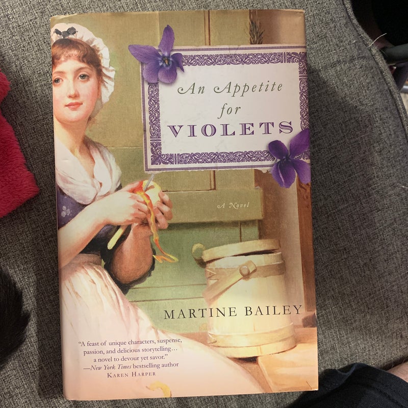 An Appetite for Violets by Martine Bailey