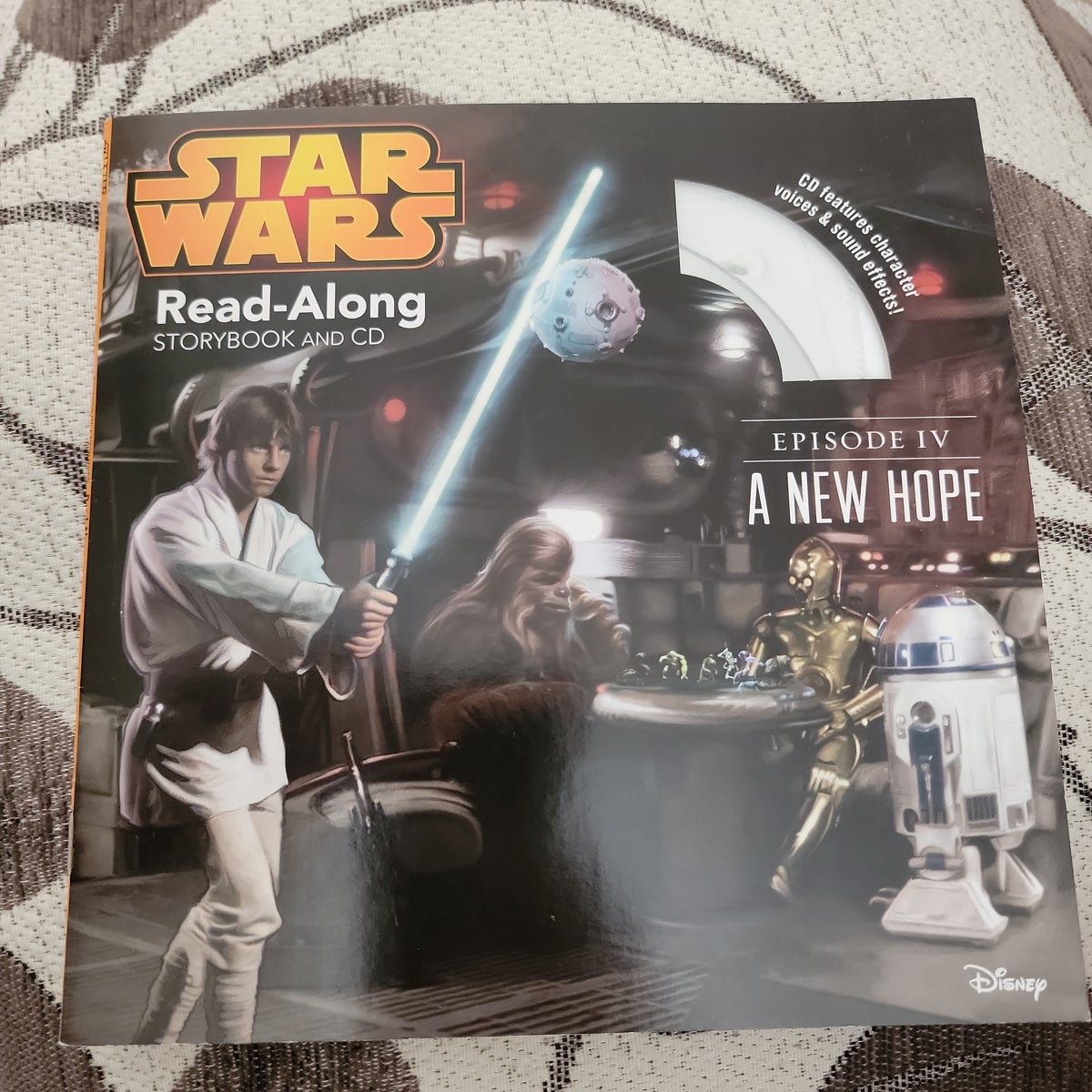 Star Wars: a New Hope Read-Along Storybook and CD by Randy Thornton