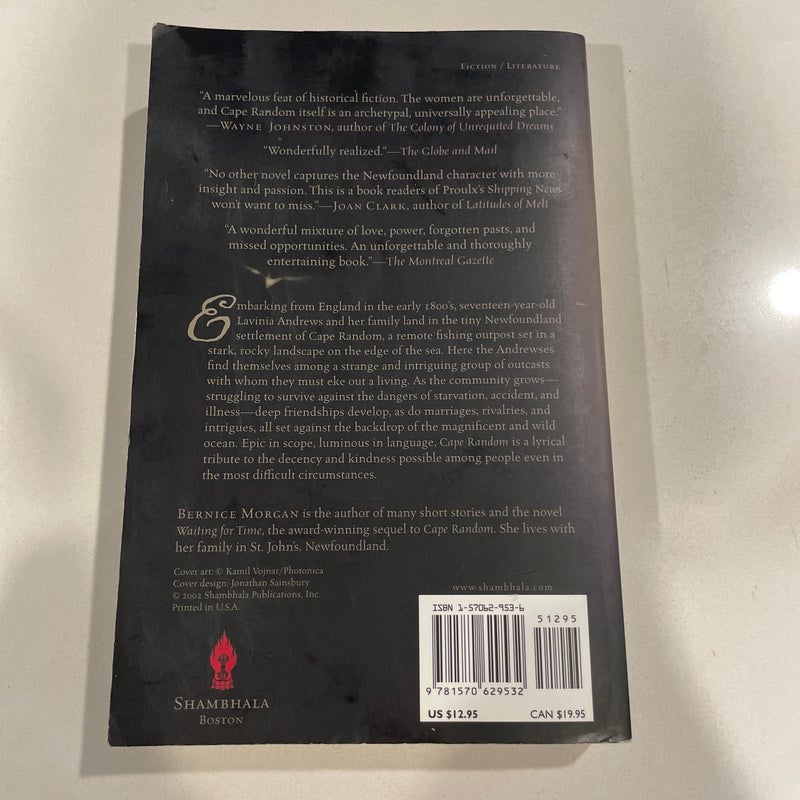 Cape Random by Bernice Morgan, Paperback | Pangobooks