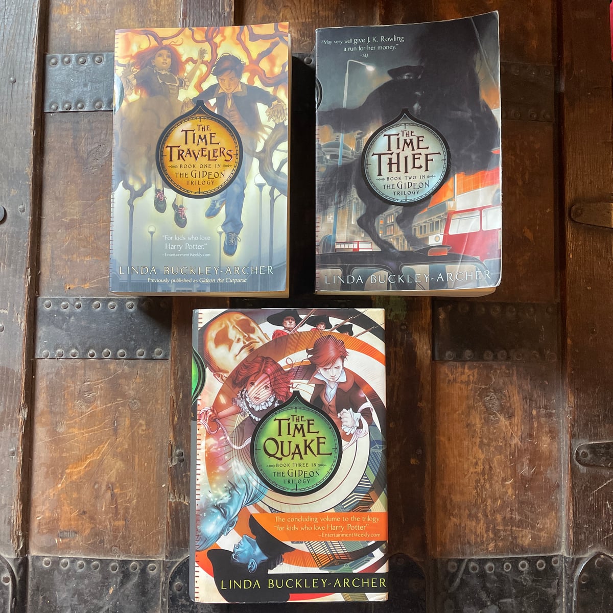 The Gideon Trilogy Set (Books #1-3) by Linda Buckley-Archer, Paperback ...