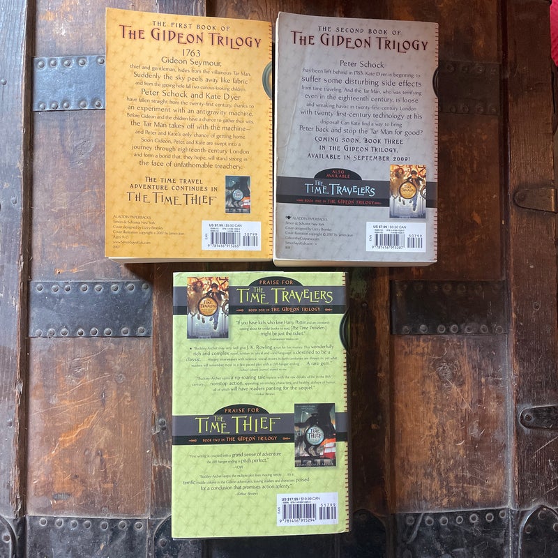 The Gideon Trilogy Set (Books #1-3) by Linda Buckley-Archer, Paperback ...