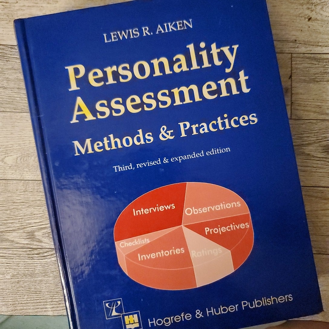 Personality Assessment by Lewis R. Aiken