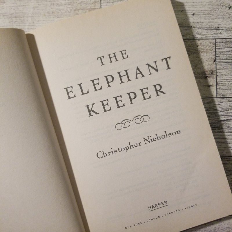 The Elephant Keeper by Christopher Nicholson