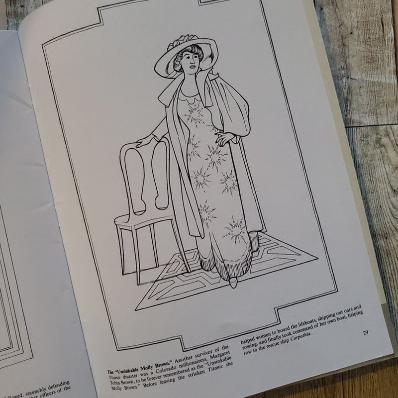 The Titanic Coloring Book