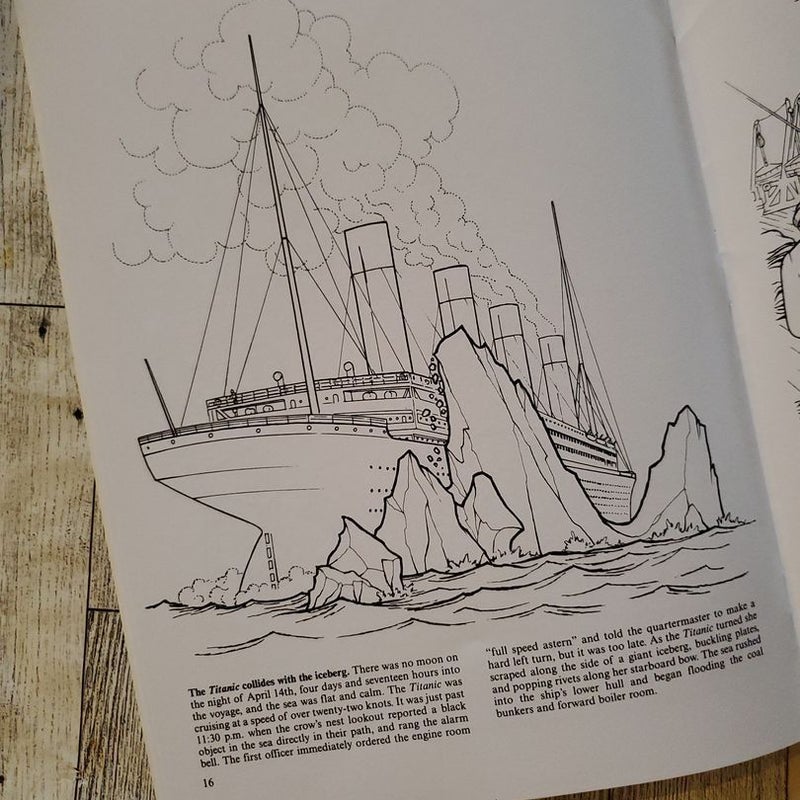 The Titanic Coloring Book