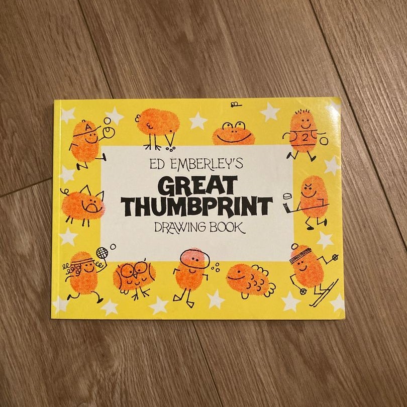 Ed Emberley's Great Thumbprint Drawing Book by Ed Emberley, Paperback ...