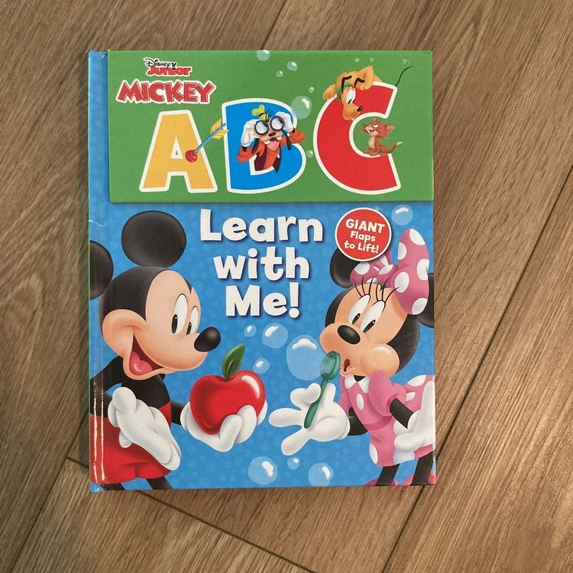 Disney Junior Mickey Mouse Clubhouse: ABC, Learn with Me! by Maggie ...