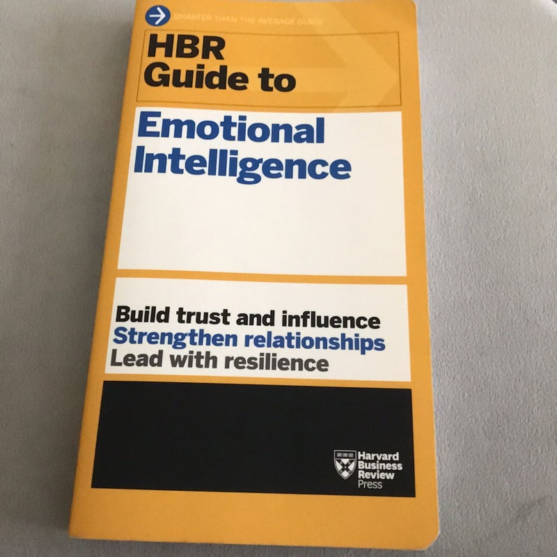 HBR Guide to Emotional Intelligence (HBR Guide Series) by Harvard ... HBR Guide to Emotional Intelligence (HBR Guide Series) by Harvard ...