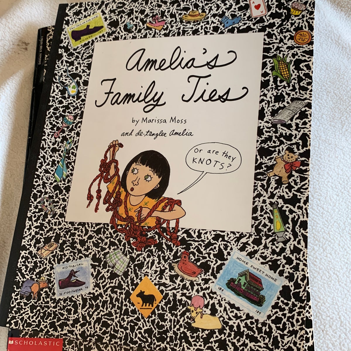 Amelia's Family Ties by Marissa Moss