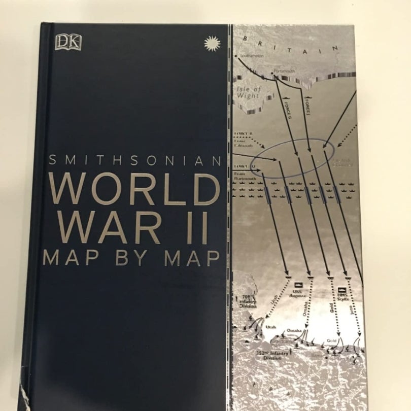 World War II Map by Map by DK, Smithsonian Institution