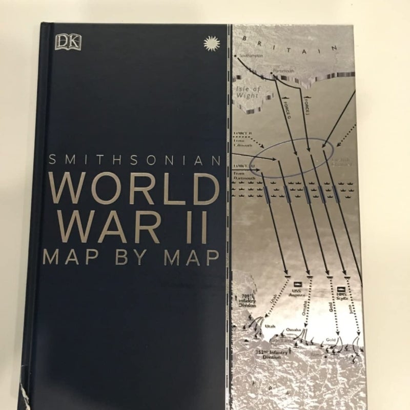 World War II Map by Map by DK, Smithsonian Institution
